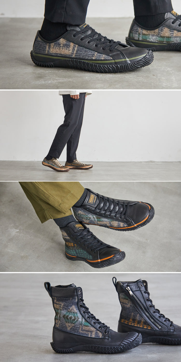 SPINGLE MOVE (スピングルムーヴ) SPM-1036 ブラック ペンドルトン コラボ | GLOBAL SHOES GALLERY ...